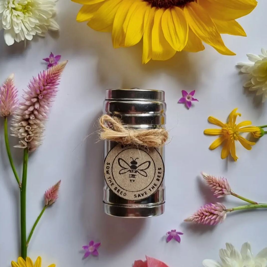 Bee Kind Australia Seed Shaker | Plant Folk Store